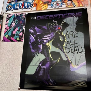 2x2 Megatron X Starscream Acrylic Keychain - Etsy