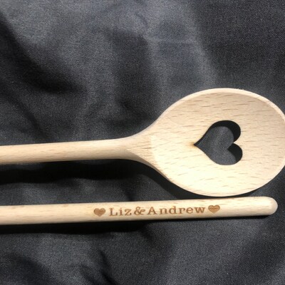 Personalized Wooden Cooking Spoon / Handcrafted Kitchen Spoon ...