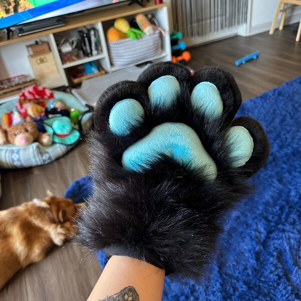 Premade WUHD Fursuit Hand Paws Ready to Ship - Etsy