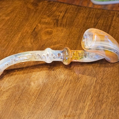 Wood Grain Gandalf Pipe Glass Wizard Pipe Lord of the Rings Pipe Hobbit ...