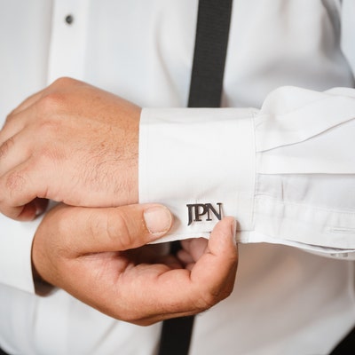 Signature Name Cufflinks Customize It With Your Letter - Etsy