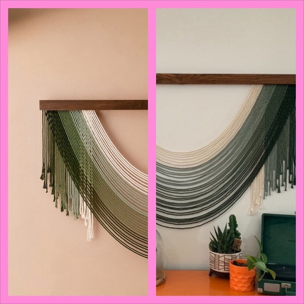 Macrame Wall Art, Rope Wall Art, Home Decoration, Decor Minimalist ...