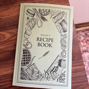 Personalized Recipe Book With Measurement Page. Write Your Own 228 ...