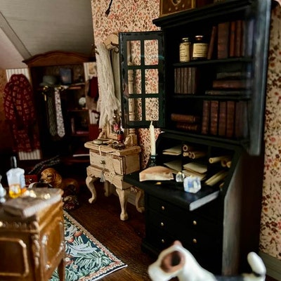 Bird Cage 1:12 Scale, Dollhouse, Diorama, Miniature, Dollhouse ...