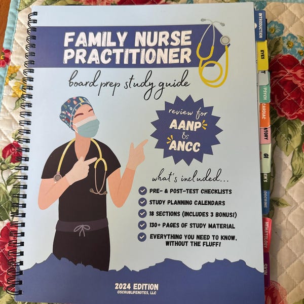 The 2025 Family Nurse Practitioner Board Prep Study Guide | Spiral ...