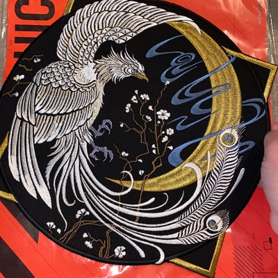 Phoenix Ring, Phoenix Patch, Iron on Patch, Mythical Creatures ...