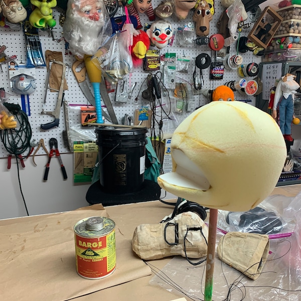 Round Puppet Head Foam Pattern - Etsy