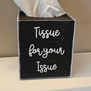 Fall Tissue Box Cover Autumn Leaves Pumpkins Please Fall - Etsy