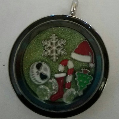 Christmas Floating Charm Set for Floating Lockets-10-piece - Etsy