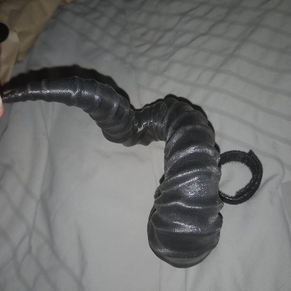 Lucifer Demon Horns for Headphones, BIG Anime Gothic Curved Ram Horn ...