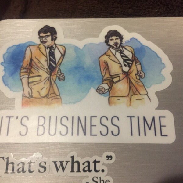 It's Business Time Sticker - Etsy