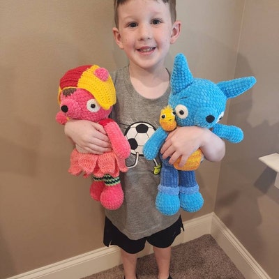 Barnacles Handmade Crochet Plush Soft Toy Barnacle Colorful - Etsy