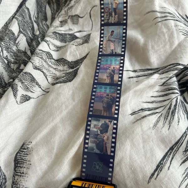 Memory Film Keychain 1-10 Photos Personalized Camera Roll Gift ...