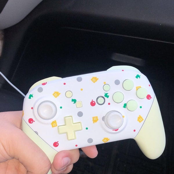 Custom Animal Crossing Themed Nintendo Switch Pro Controller - Etsy