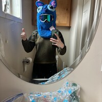 Frog Balaclava, Ski Helmet Mask, Helmet Protector, Balaclava With ...