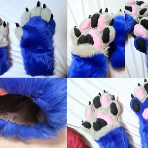PDF TEMPLATE: Fursuit 5 Finger Paws Digital Download - Etsy