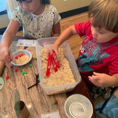 Apple Pie Sensory Bin Kit, Fall Sensory Bin, Preschool Activity Kit ...