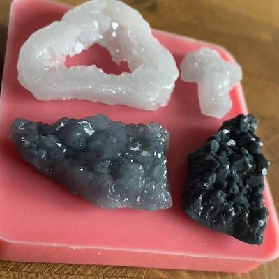 Realistic Natural Geode Mold 4 Cm for Resin and Polymer Clay - Etsy