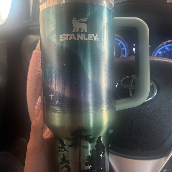 Mountain Scenic Galaxy Authentic Stanley Quencher 40oz Sublimated SS ...