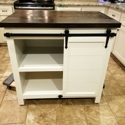 Kitchen Island Woodworking Plans - Etsy