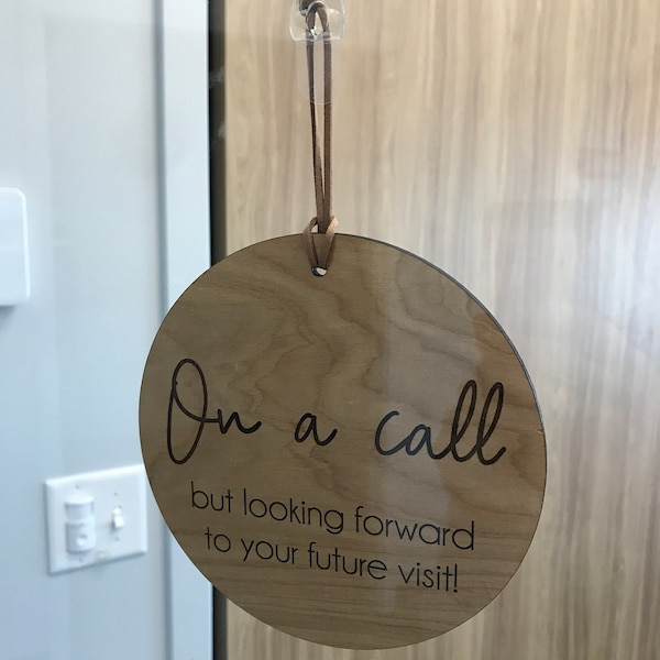 Quiet Please Sign, Work From Home, Video Call Sign, Office Door Hanger ...