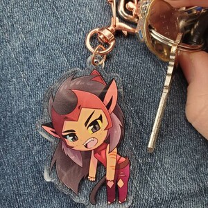 Kaleido Star Sora & Layla 3 Holographic Doubleside Acrylic Charms ...