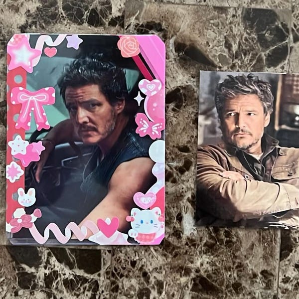 Pedro Pascal, Pedro Pascal Photocard, Pedro Pascal Toploader, K-pop ...