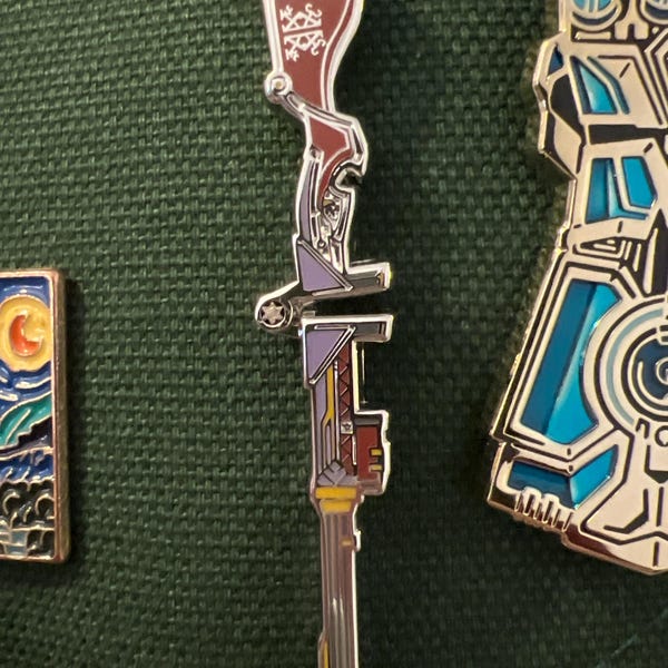 Arcane | Enamel Pin | Fanmade | Jinx's Fishbones! - Etsy