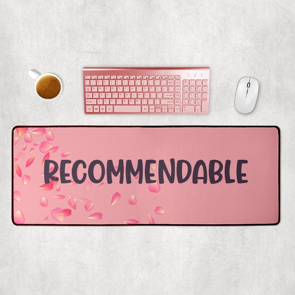 Dye Sublimation 805 X 300 Mm Gaming Desk Mat With Black Edge Mockup ...