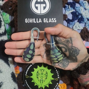 Gorilla Glass Solid Hive Cocoons 1/2 Inch or Larger Priced per Pair. - Etsy