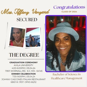 Editable Graduation Invitation Flyer Graduation Party, Class of 2024 ...