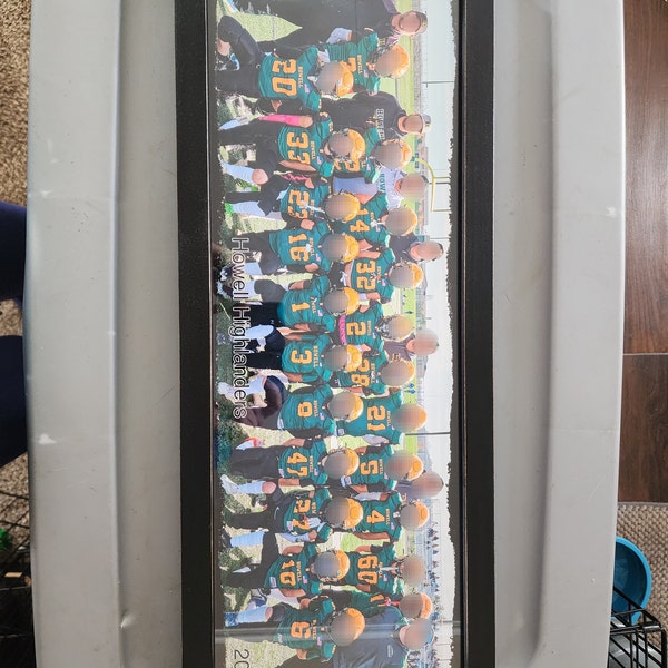 Panoramic Picture Frame in 1x1 Flat Style and Vintage Color of Your ...