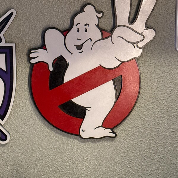 Ghostbusters Movie Logo Laser Cut Wood Sign - Etsy