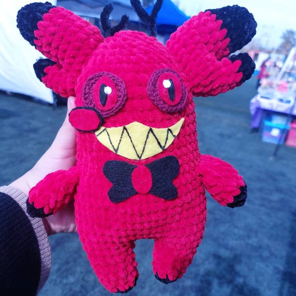Cursed Cat Alastor Crochet Pattern, Hazbin Hotel, Alastor, Alastor ...