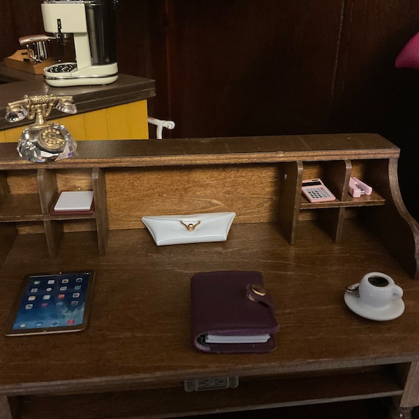 Miniature Clipboard With Paper Dollhouse and Playhouse Decor Miniature ...