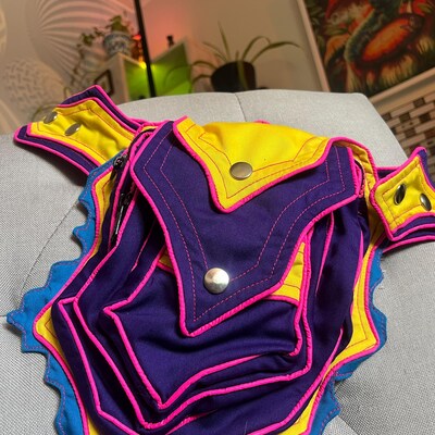 Rebel Pants Post Apocalyptic Goa Psypunk Multi Cargo Pocket Psytrance ...