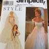 Simplicity 4127 Womens Summer Babydoll Tops Strapless Option Size 12 14 ...