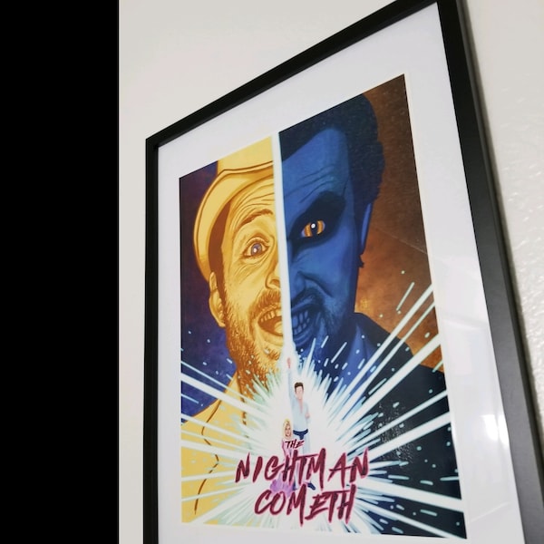 THE NIGHTMAN COMETH Giclee Art Print - It's Always Sunny in ...