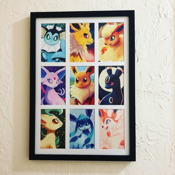 Eeveelution Print Set - Etsy