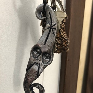 Forged Twist Key Fob - Etsy