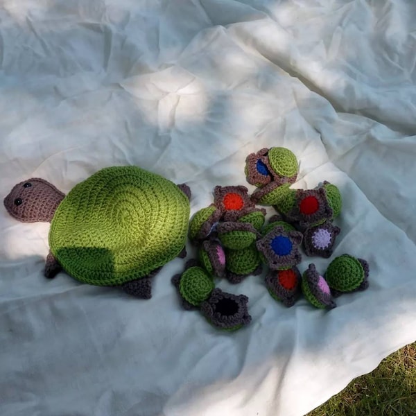 Mama Memory BUNDLE. Pdf Patterns ONLY for the Turtle and the Octopus, 2 ...