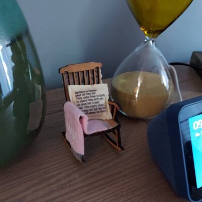 Fathers Day in Heaven Memorial Chair ,fathers Day Gift Empty Chair ...