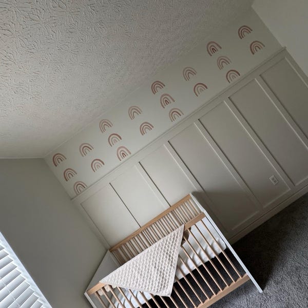 Wave Wall Decals Removable, Reusable Wall Stickers Watercolor Beach Art ...