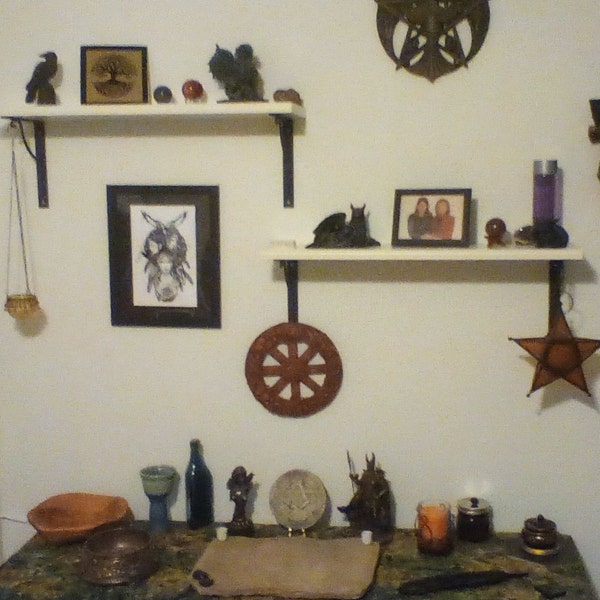 The Norns - A3 Print - Viking Poster - Norse Mythology - Viking Art ...