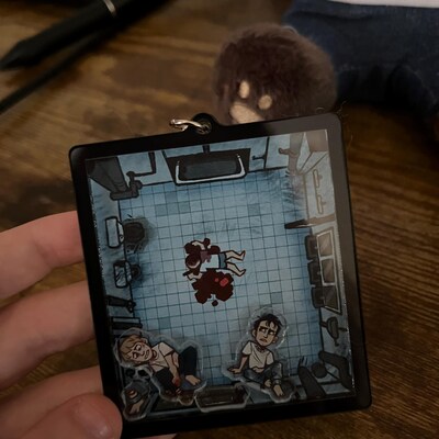 Saw Amanda Young Keychain - Etsy