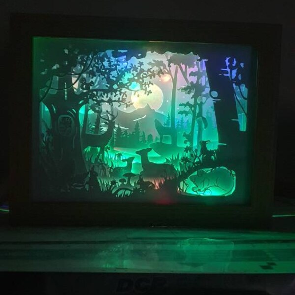 LIGHTBOX MICKEY FANTASIA - Etsy