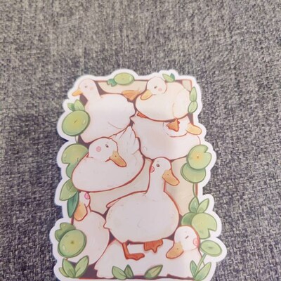 Pile of Ducks Sticker Duck Sticker Durable Big Sticker Laptop Sticker ...