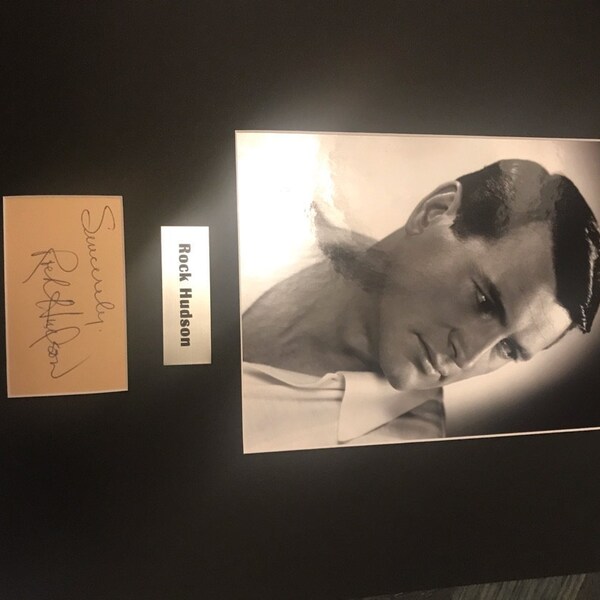 Vintage Basil Rathbone Autograph Autographed Signed Display Art Piece ...