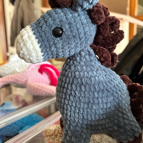 Crochet Horse Fellow 5in1 Pattern, Low Sew - Amigurumi Pattern By ...