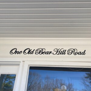 Script Address Sign script House Numbers Custom House - Etsy